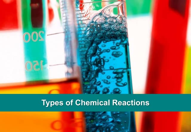 Chemical reactions and equations class 10 CBSE | PPTX