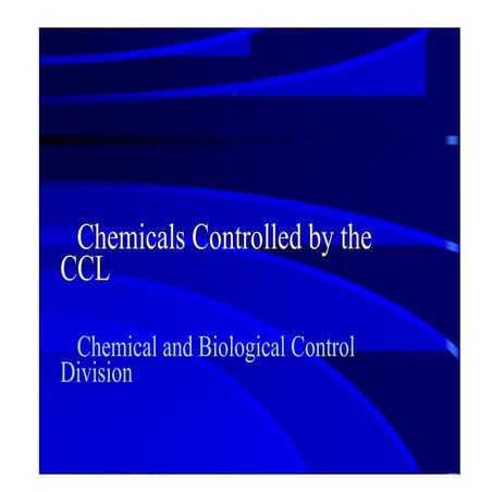 Chemicals controlled by CCL in AG ECR.ppt