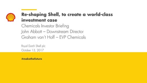 Shell scenarios, modelling and decision-making | PDF