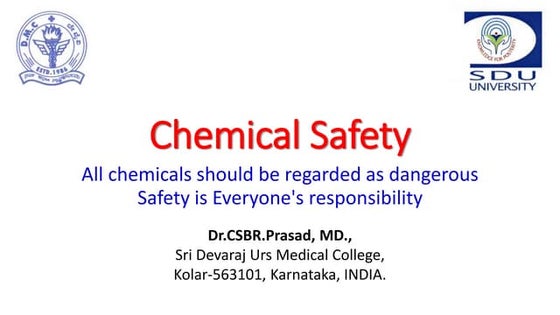 Weekly Safety Talk: Chemical Storage | PDF
