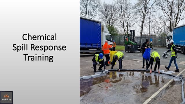 Spill Response & Management Presentation | PPTX