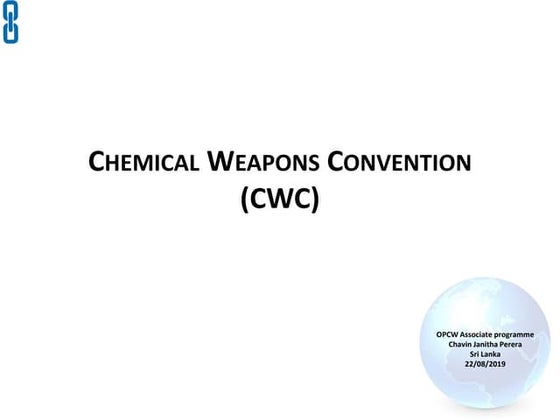 Chemical weapons convention | DOCX