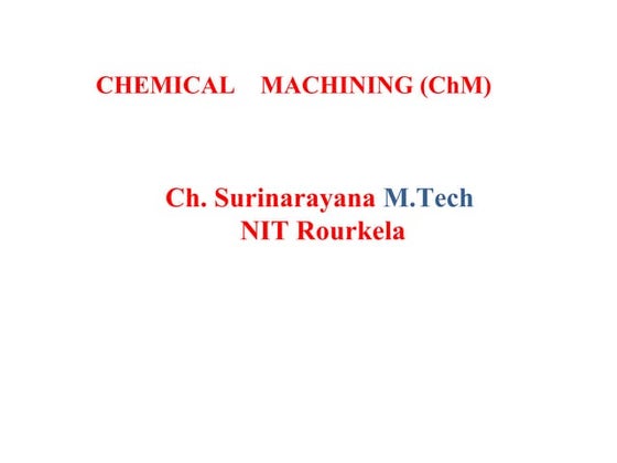 The Photochemical Etching Process | PDF | Chemistry | Science