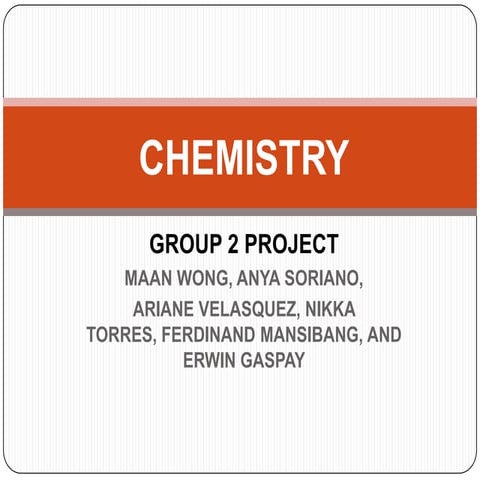 Chemistry | PPTX