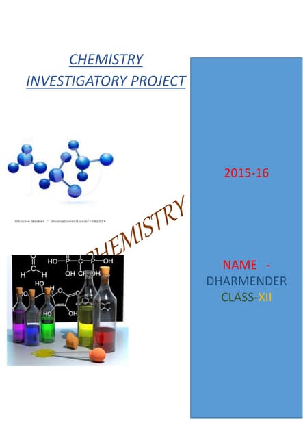 Detection of adulteration in turmeric and chilli powder | PPT