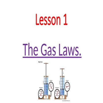 Comprehensive Overview of Gas Laws: Boyle's, Charles's, Gay-Lussac's ...