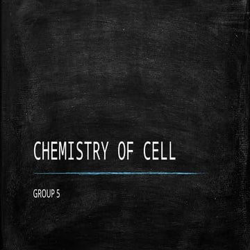 BIOCHEMISTRY 1st yearCHEMISTRY-OF-CELL_(1).pptx