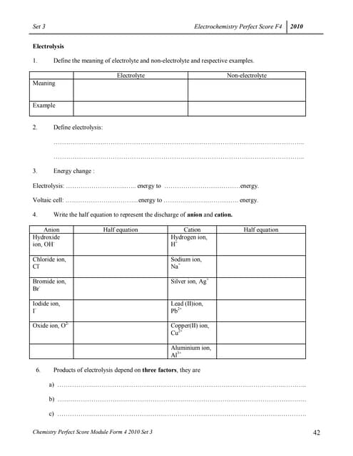Chemistry form 4 topical Question 3 | DOC