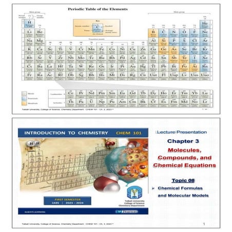 How to write a chemical formula | PPTX