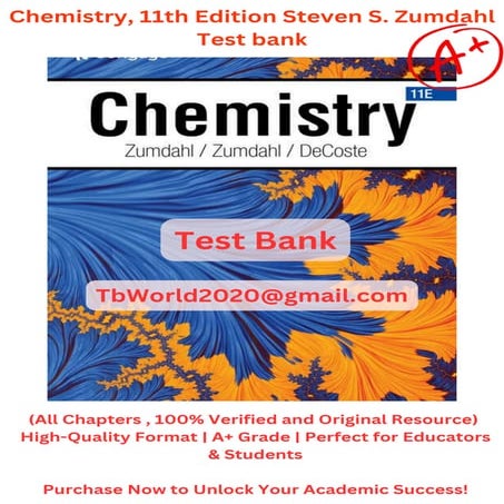 Chemistry, 11th Edition Steven S. Zumdahl Test bank.pdf