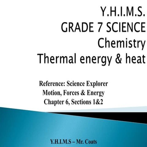 Grade 7 Chemistry | PPTX