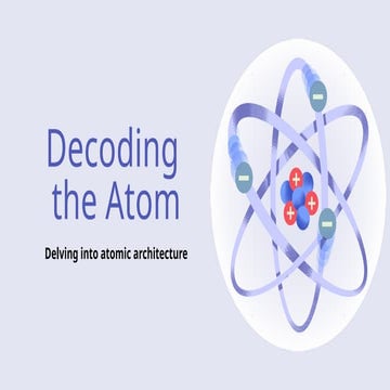 Chemistry Atomic structure Presentation in Lavander red blue illustrative style .pptx