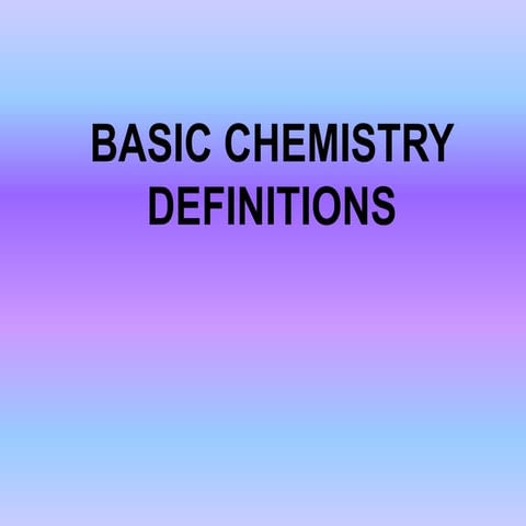 Chemistry basics.ppt showing atom, ions, solution concepts | PPT