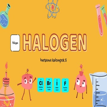 PPT KIMIA HALOGEN | PDF