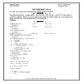 Chemistry (F.Sc.1) Chapter # 08 Numericals- Malik Xufyan | PDF