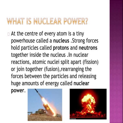 Presentation on nuclear weapons | PPTX