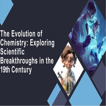 Chemistry in 19th Century ppt.pptx on chemistry | PPT