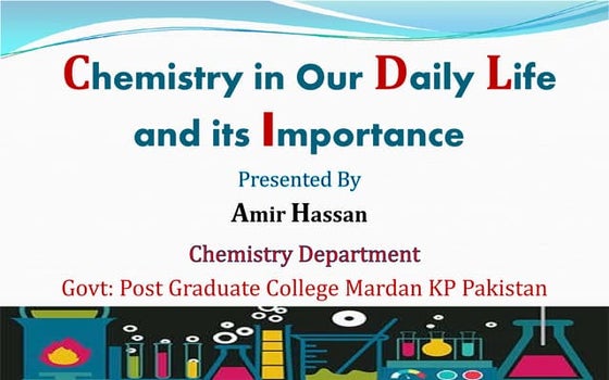 Chemistry in everyday life | PPT
