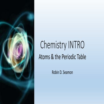 Chemistry intro | PPT