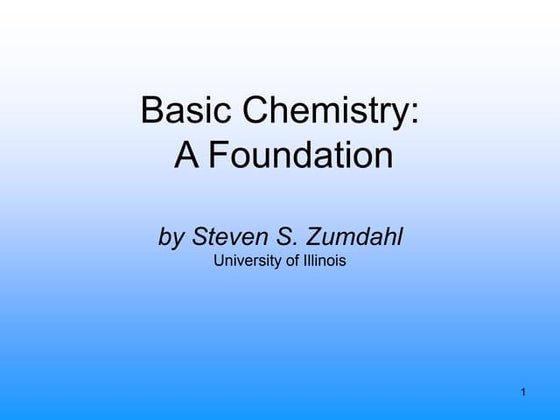 Chapter 1 Introduction to Chemistry | PDF | Chemistry | Science
