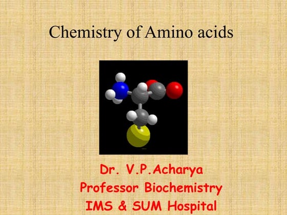 Amino acids | PPT