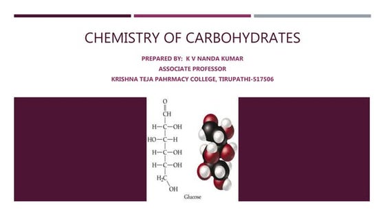 cyclic structure of monosaccharides | PPTX | Chemistry | Science