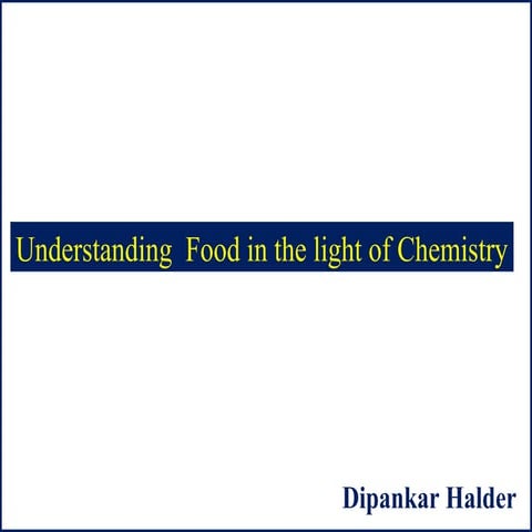 Chemistry of food phenomena | PPT