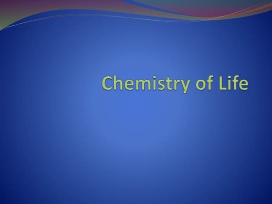 Lesson 8 Introduction to Biological Molecules | PDF | Chemistry | Science