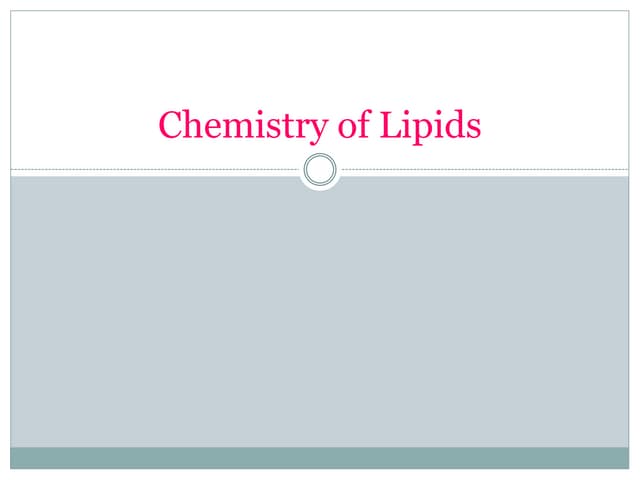 Chemical reactions and rancidity of fats | PDF