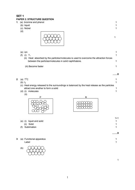 Chemistry SPM 2009 Paper 3 Q3 | PDF