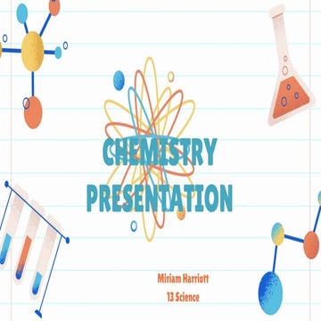 Chemistry Presentation.pptx cape chemistry | PPTX