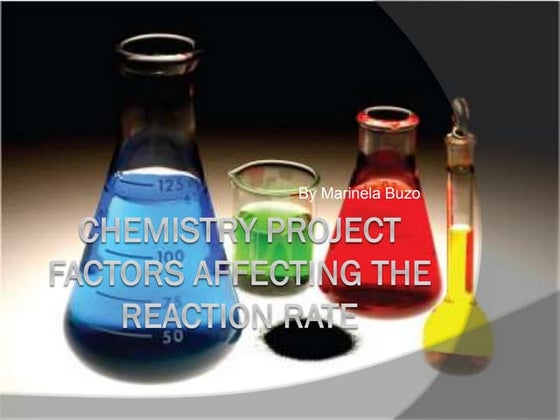 Chapter 1 : Rate of Reaction | PPSX | Chemistry | Science