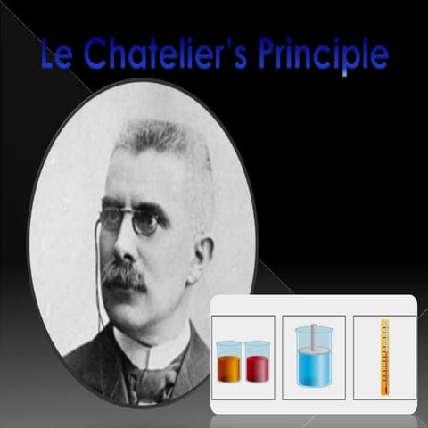le chatelier's principle | PPTX