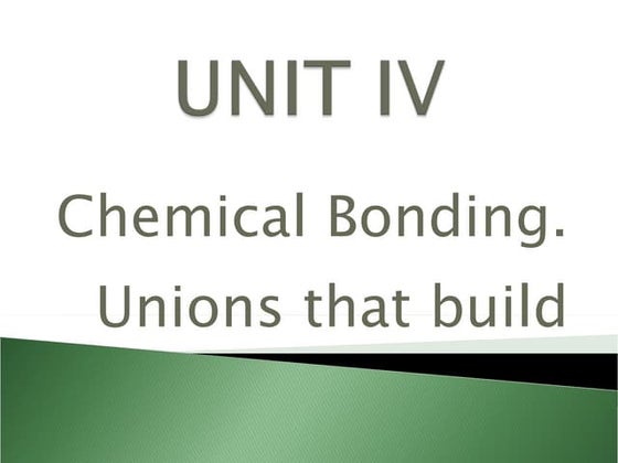 Ionic and covalent bonds | PPTX | Chemistry | Science