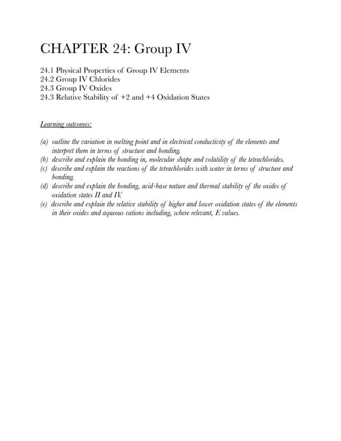 Chemistry zimsec chapter 9 chemical periodicity | PDF