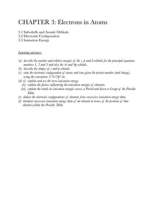 Chemistry chapter 1 atomic structure zimsec (2) | PDF