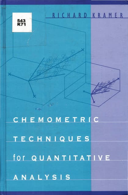 Chemometrics | PPTX | Chemistry | Science