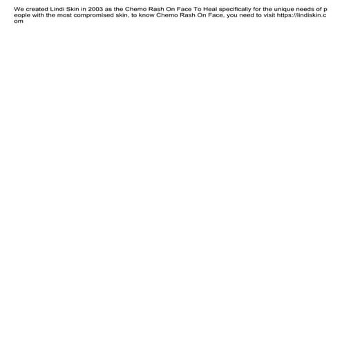 Chemo Rash On Face.pdf