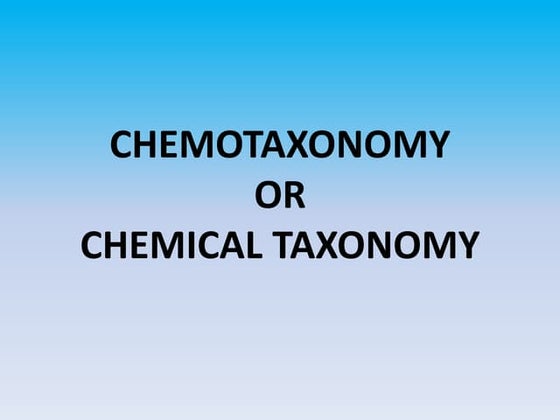 Operational taxonomic unit (OTUs) | PDF