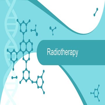 radiotherapy | PPTX