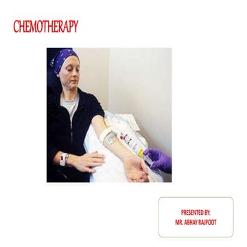Chemotherapy | PPTX