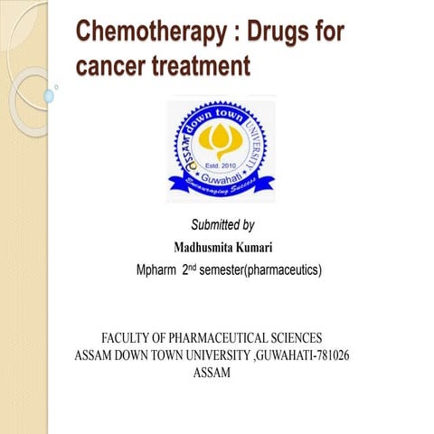 Chemotherapy | PPTX
