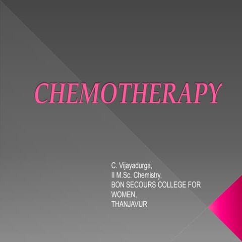 Chemotherapy | PPT