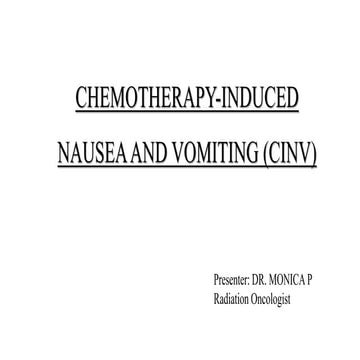 CHEMOTHERAPY-INDUCED NAUSEA AND VOMITING.pptx