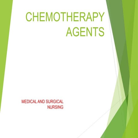 chemotherapyagents .pptx