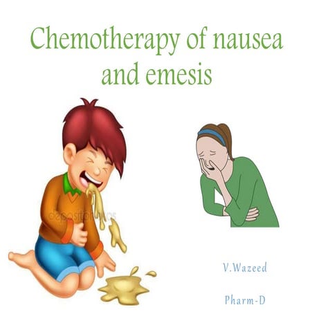 Chemotherpy of nausea and emesis | PPT
