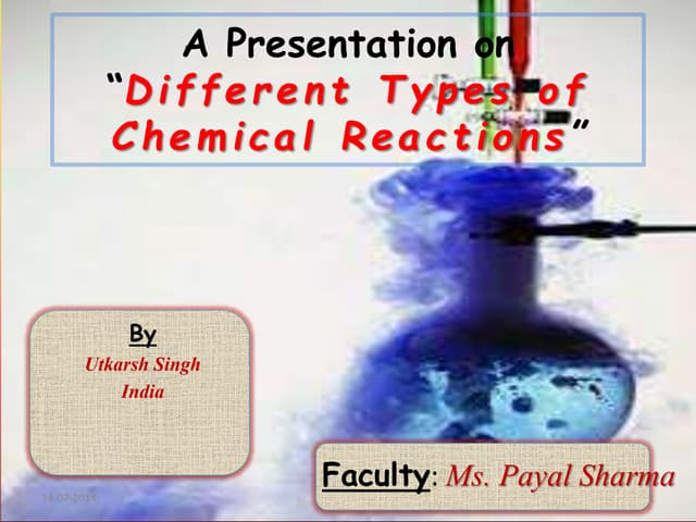 Types of chemical reactions | PPT