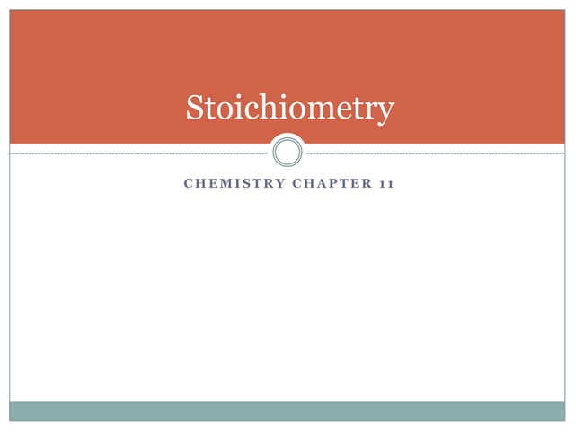 Before, Change, After (BCA) Tables for Stoichiometry | PPT