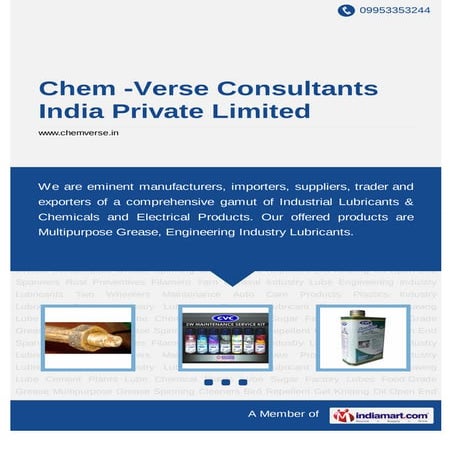 Chem -Verse Consultants India Private Limited, Mumbai, Engineering ...