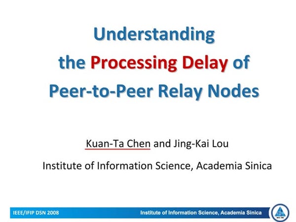Understanding Low And Scalable Mpi Latency Understanding Low And Scalable Mpi Latency